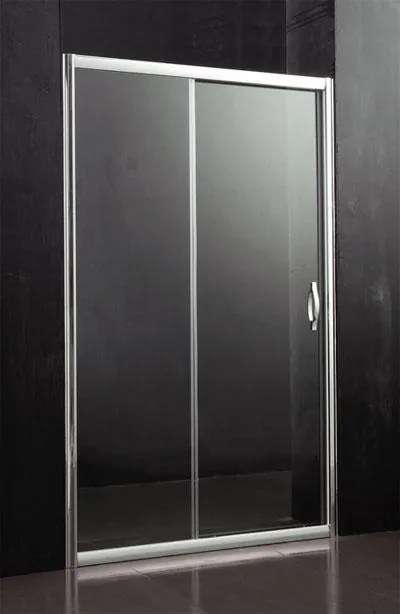SIGMA sprchové dveře posuvné 1200/1900mm, chrom, čiré sklo SG1242 - Gelco