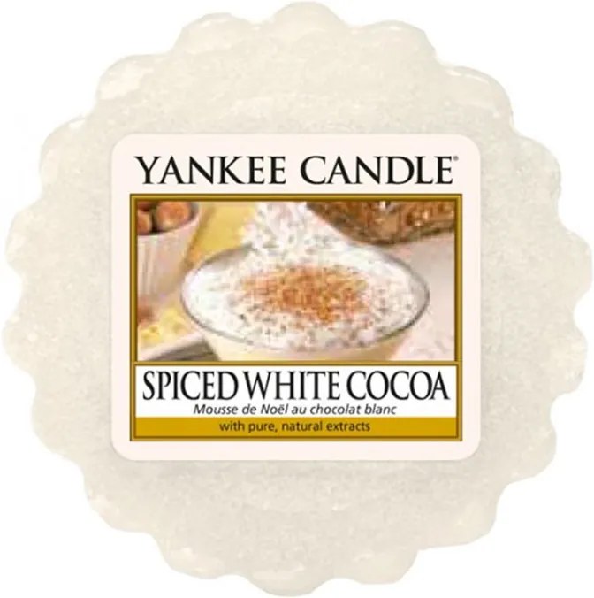 Yankee Candle vonný vosk do aromalampy Spice White Cocoa