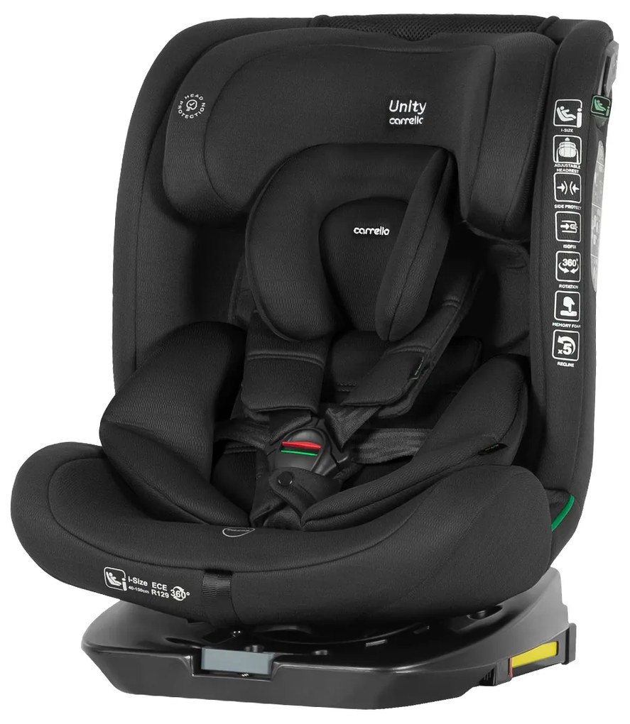 Dětská autosedačka CARRELLO Unity CRL-17010 Totality Black