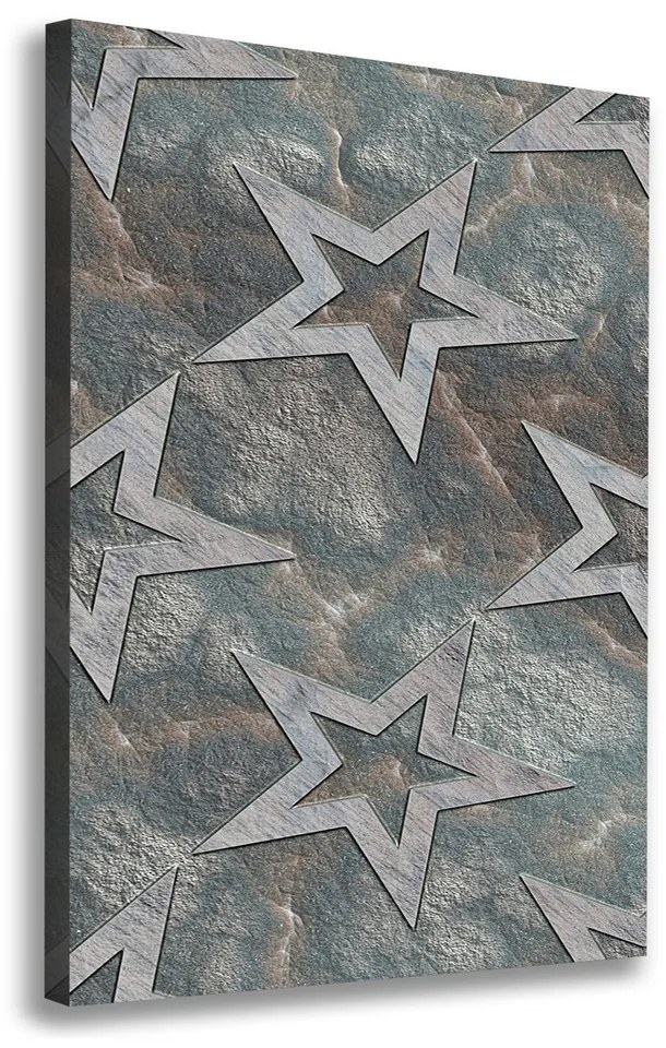 Wallmuralia Foto obraz na plátně Kamenné hvězdy 70x100 cm