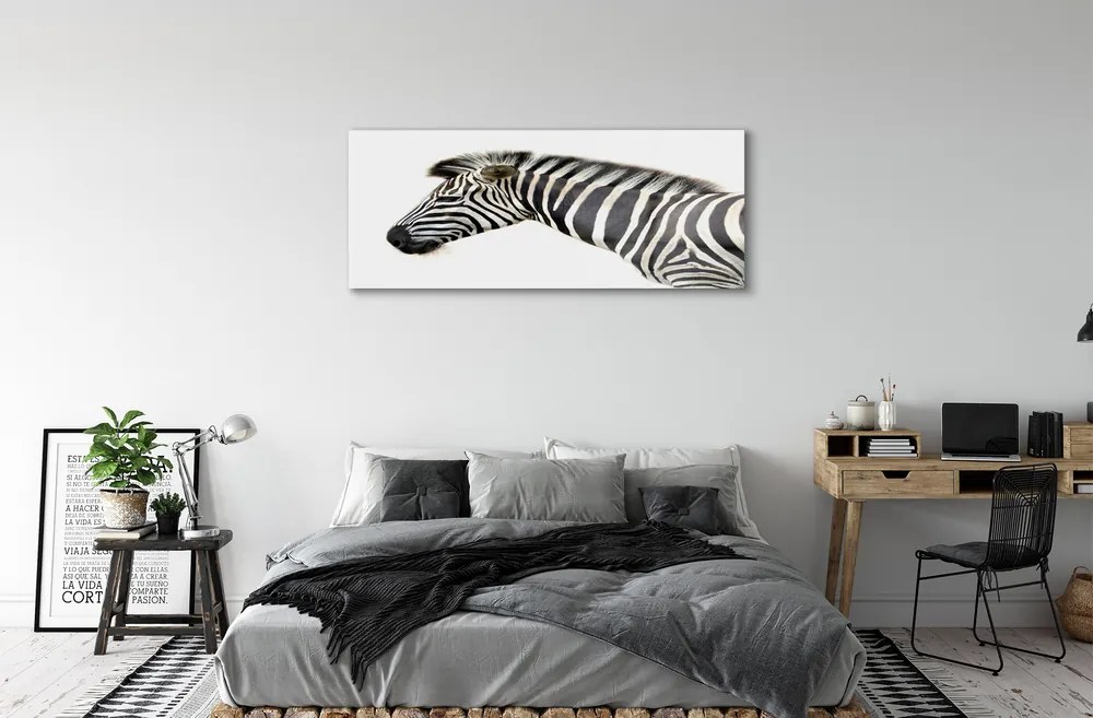 akrylový obraz zebra 120x60 cm