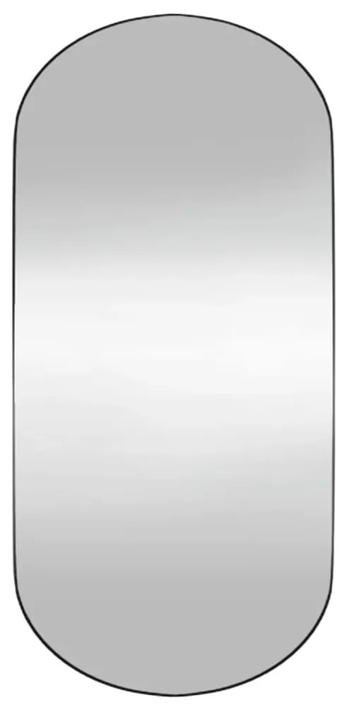 Nástěnné zrcadlo 45 x 100 cm sklo oválné - Default Title