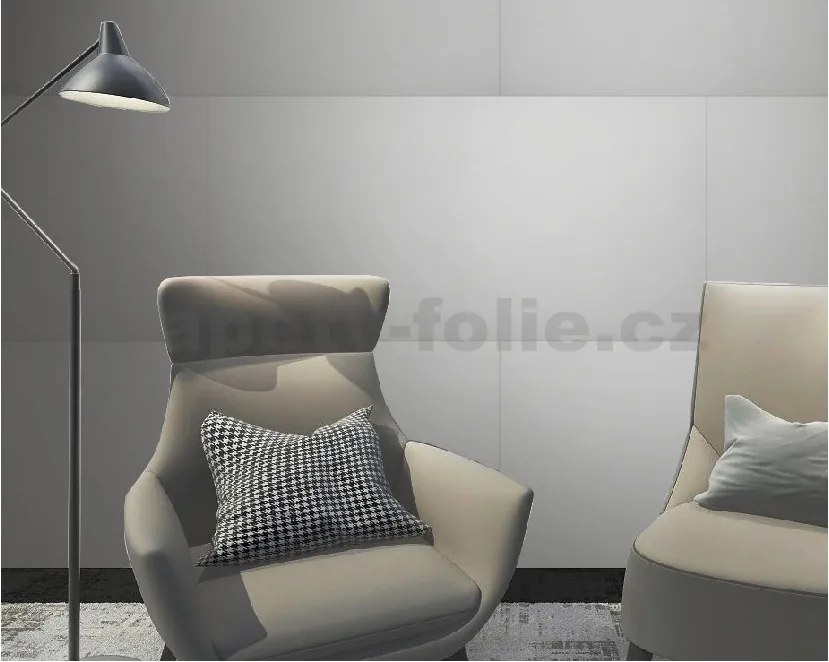 3D panel 4814, cena za kus, 2. jakost, rozměr 100 cm x 50 cm, HLADKÝ bílý, IMPOL TRADE