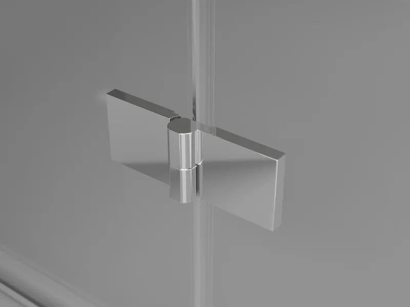 Mexen Mist-H L, 1-křídlé sprchové dveře pravé 110 cm, čiré sklo, chromový profil, 8A5L-110-000-01-00-P