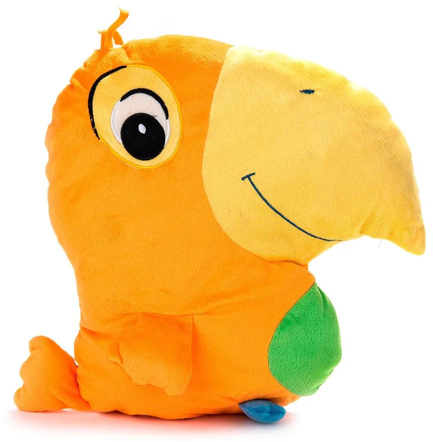 BO-MA Trading Papoušek oranžový, 38 x 36 cm