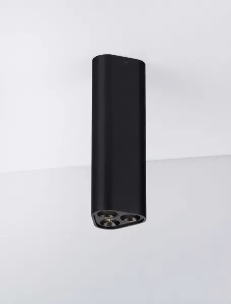 LED černé moderní stropní svítidlo Etho