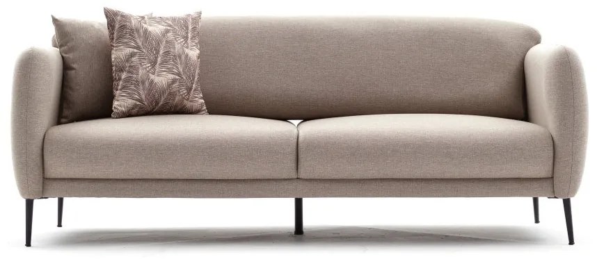 Hanah Home Třímístná pohovka VENUS krémová 210 cm 825BLC2753