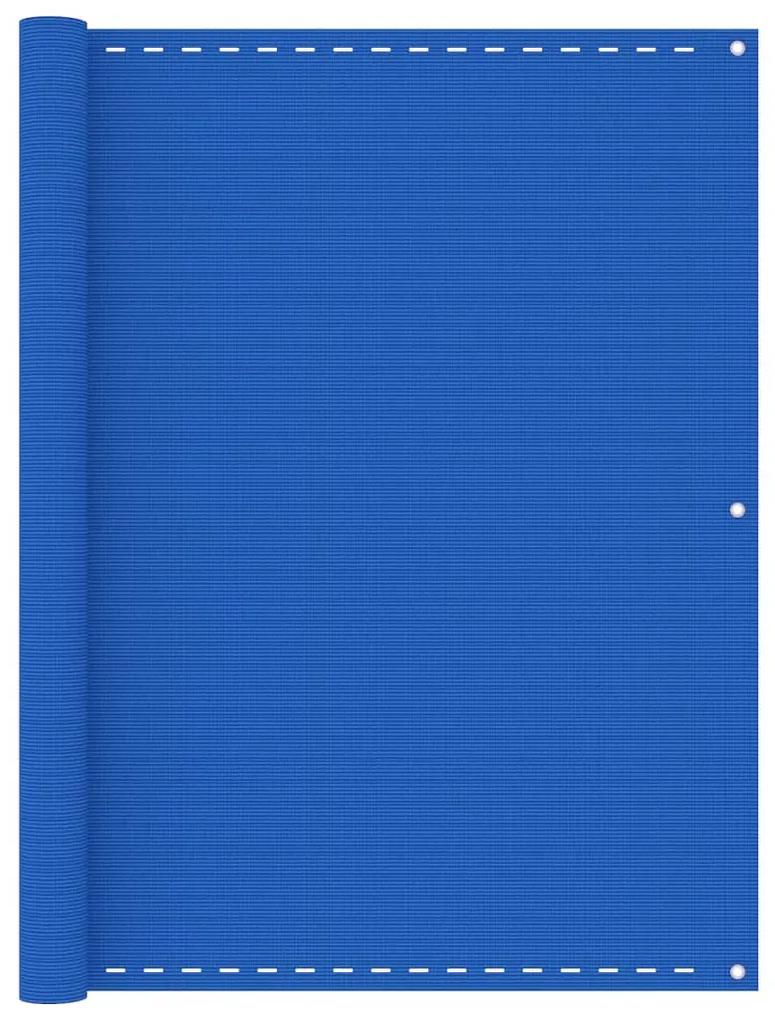vidaXL Balkonová zástěna modrá 120 x 300 cm HDPE