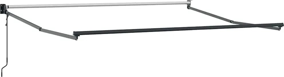 Automatická zatahovací markýza burgundská 300 x 250 cm 3215308