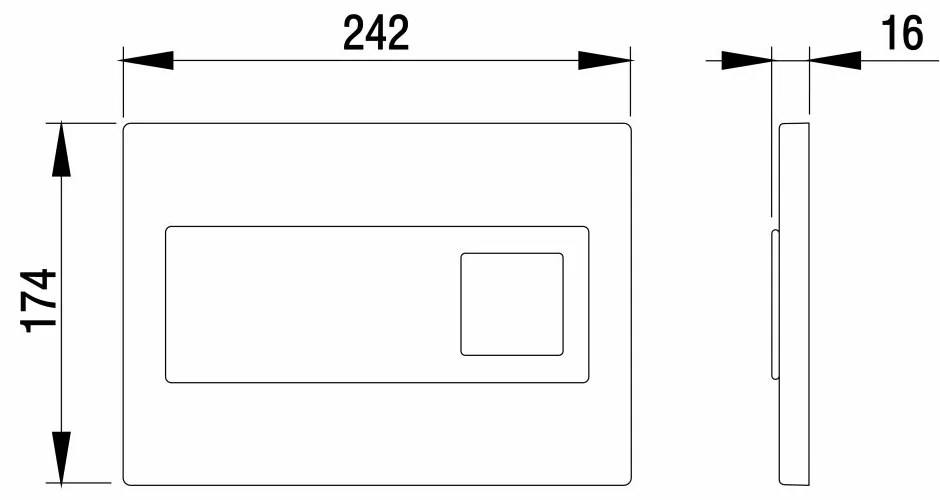 Mereo set wc závěsné kapotované se sedátkem modulem tlačítkem a izolací do sádrokartonu MM02NSETRS330