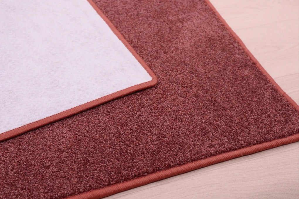 Vopi, Běhoun na míru Capri terra, šíře 50 cm, oranžová, chodba / předsíň