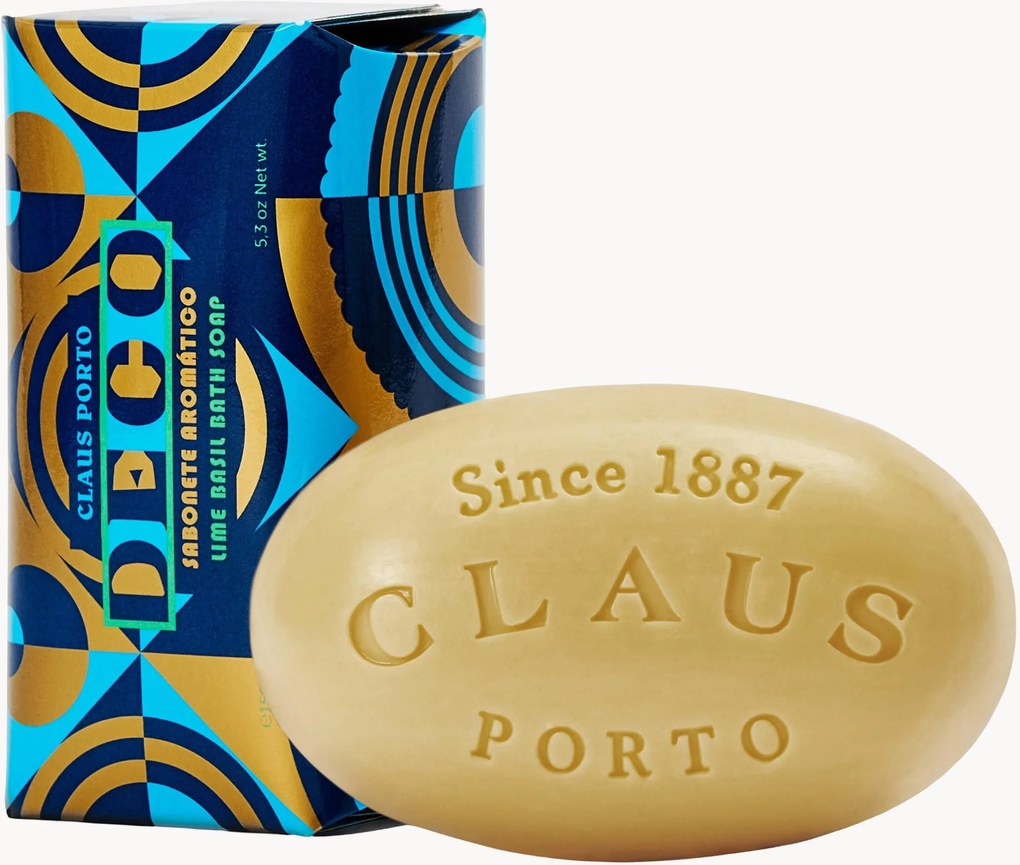 Ručně vyrobené mýdlo Deco (cypřiš, eukalyptus, borovice a cedr)