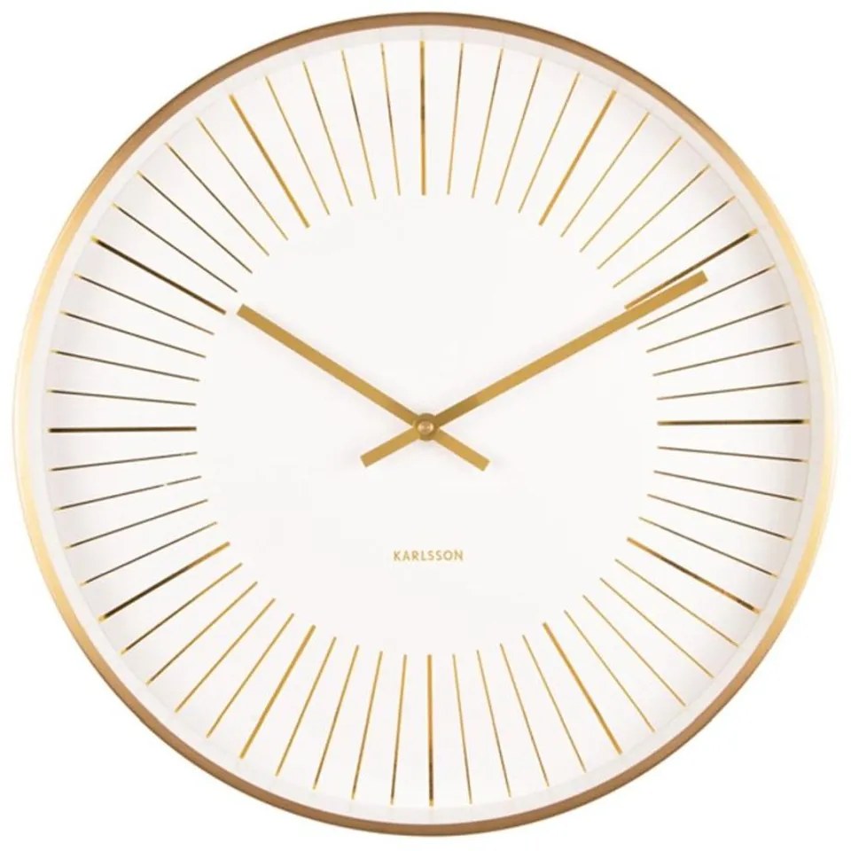 Designové nástěnné hodiny KA5917WH Karlsson 40cm