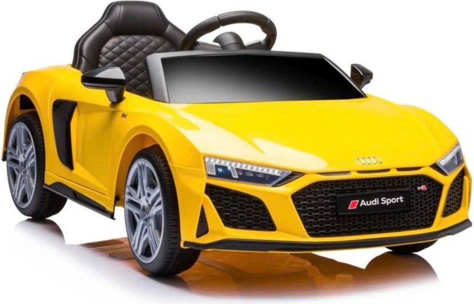 LEAN CARS Elektrické autíčko Audi R8 Lift A300 žluté