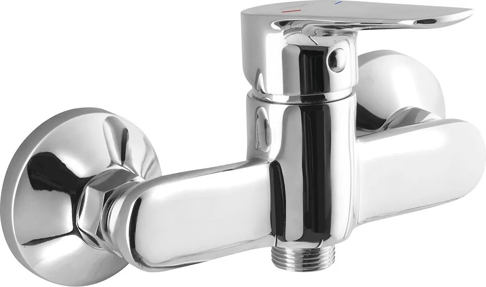 Aqualine Aqualine, LOTTA nástěnná umyvadlová baterie, rozteč 150 mm, bez ramínka, chrom, LT641