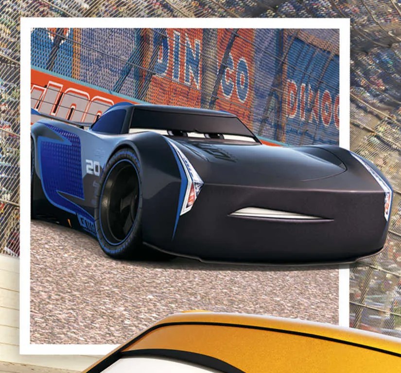 JIRI MODELS Pexeso v sešitu Auta (Cars) s krabičkou a omalovánkou 3