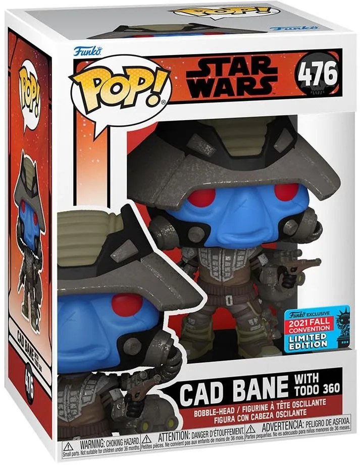 Figurka funko pop! star wars - bane with todo