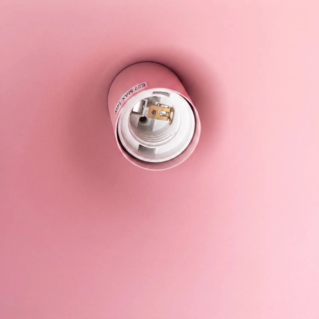 Sollux Lighting Závěsné svítidlo NOX 25 růžové
