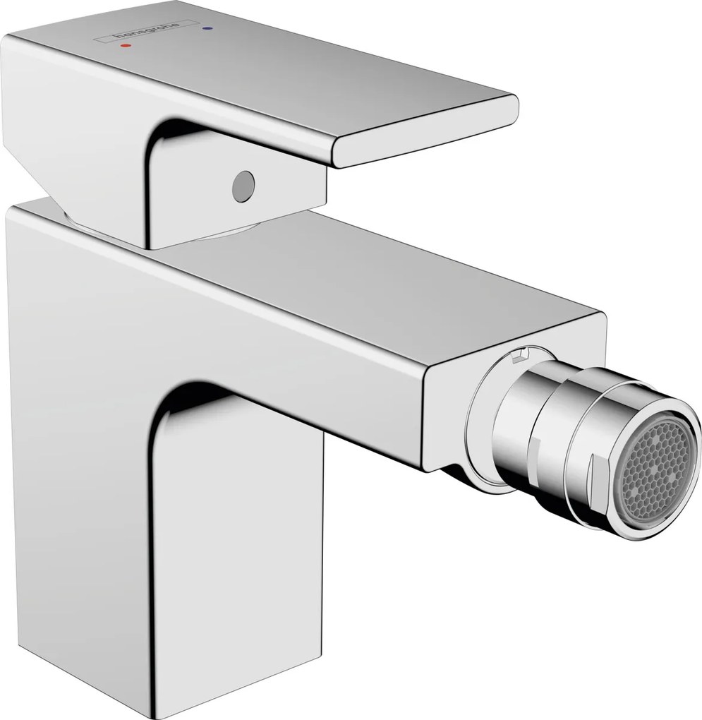 Hansgrohe Vernis Shape, bidetová baterie stojánková s odtokovou garniturou, chromová, HAN-71211000