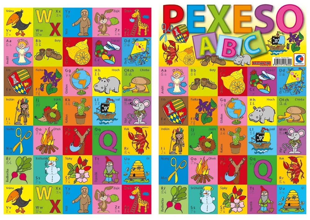 Pexeso - ABC