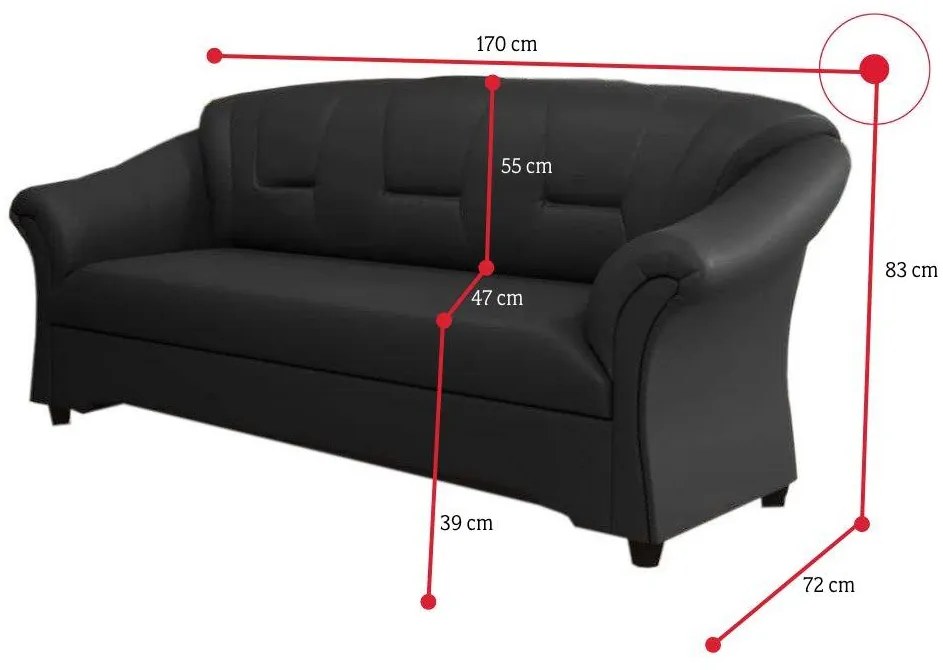 Sedací sestava TOM 2+3, Dolaro 08