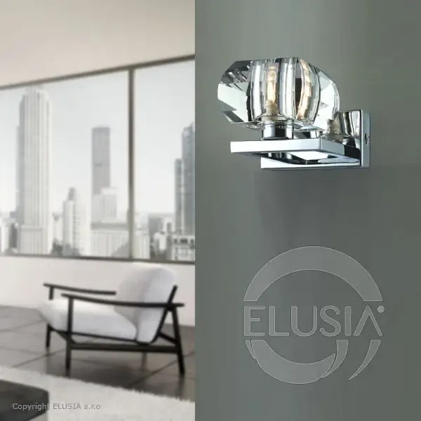 Designové nástěnné svítidlo Rubic 1