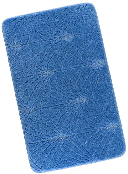 Bellatex koupelnová předložka BANY 60x100 cm Chrpa tmavě modrá