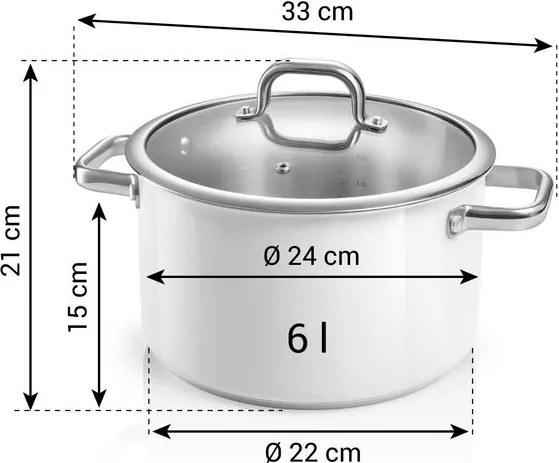 TESCOMA Hrnec DELIGHT s poklicí ø 24 cm, 6,0 l