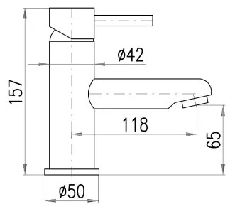 RAV Slezák SE426.0 - Umyvadlová baterie JUNIOR 15,7 cm červená/modrá/zelená