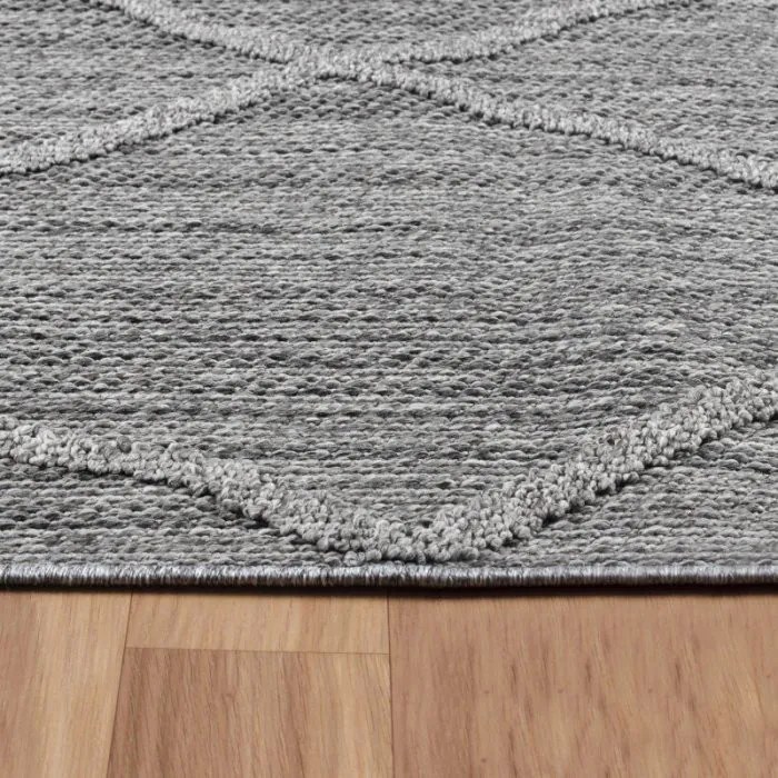 Vopi | Kusový koberec Patara 4952 grey - 140 x 200 cm