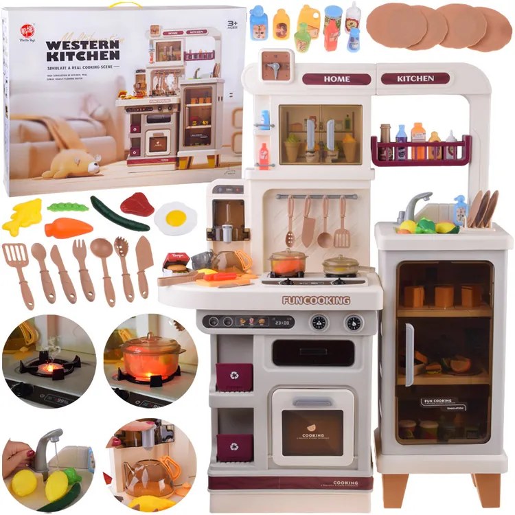 JOKO Dětská kuchyň s efekty páry Western Kitchen