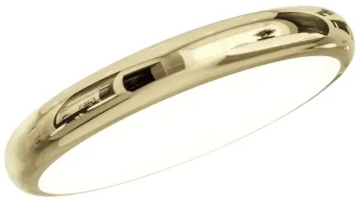 Designové stropní svítidlo Piatto zlatá 80