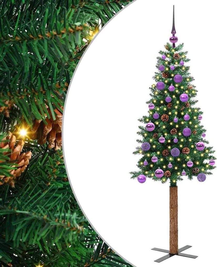 Úzký vánoční stromeček Zelená 150 cm 3394857