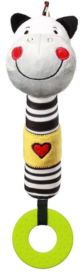 Plyšová pískací hračka s kousátkem Baby Ono zebra Zack Barva: Dle obrázku