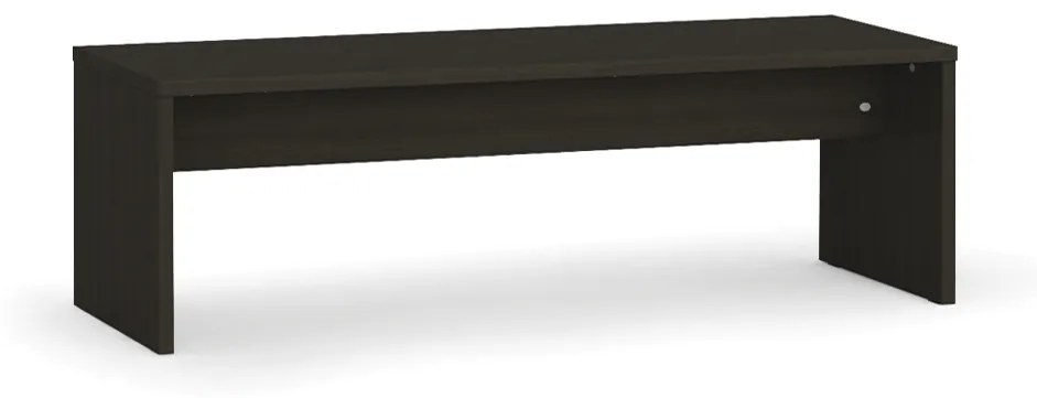 Šatní lavice, zesílená, délka 1500 mm, wenge