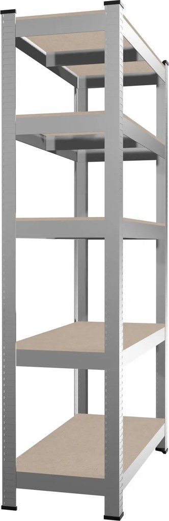 CH 5policový kovový úložný regál Tosca X. 150 x 70 x 30 cm