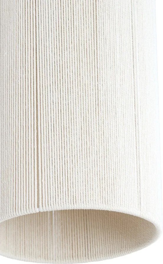 Tmavě hnědé závěsné svítidlo s textilním stínidlem ø 22 cm Dania – Light & Living