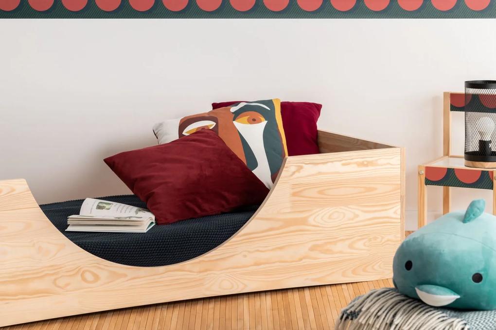 Adeko Dětská dřevěná postel PEPE 2 - 120x60