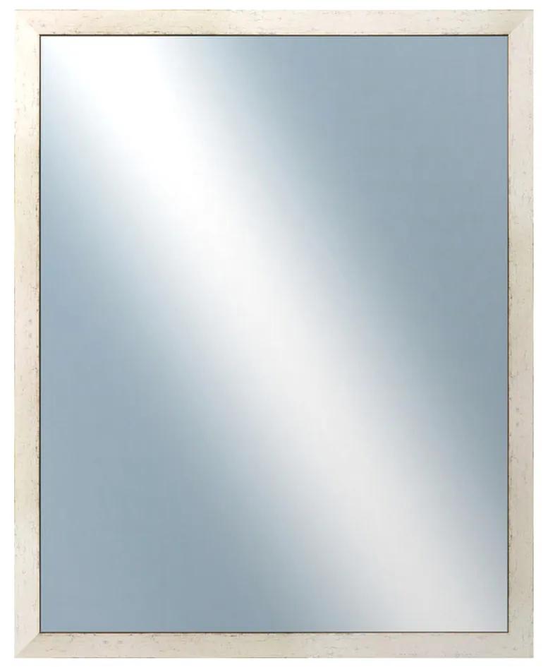 DANTIK - Zarámované zrcadlo - rozměr s rámem cca 80x100 cm z lišty RETRO bílá (2531)