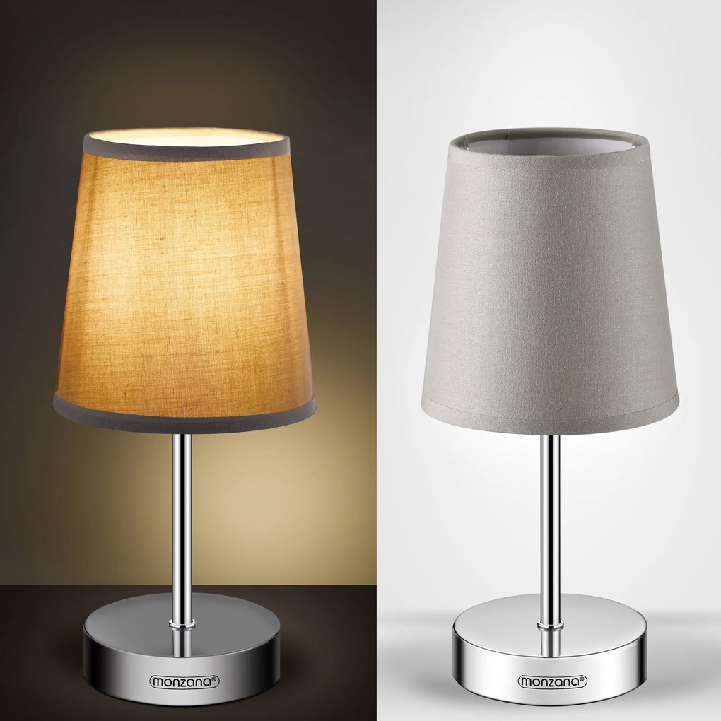 Monzana Stolní lampa Lumiére taupe 109312