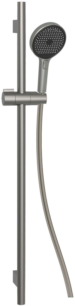 kielle Oudee - Set sprchové hlavice EcoSpare, tyče a hadice, gun metal 20402SE43