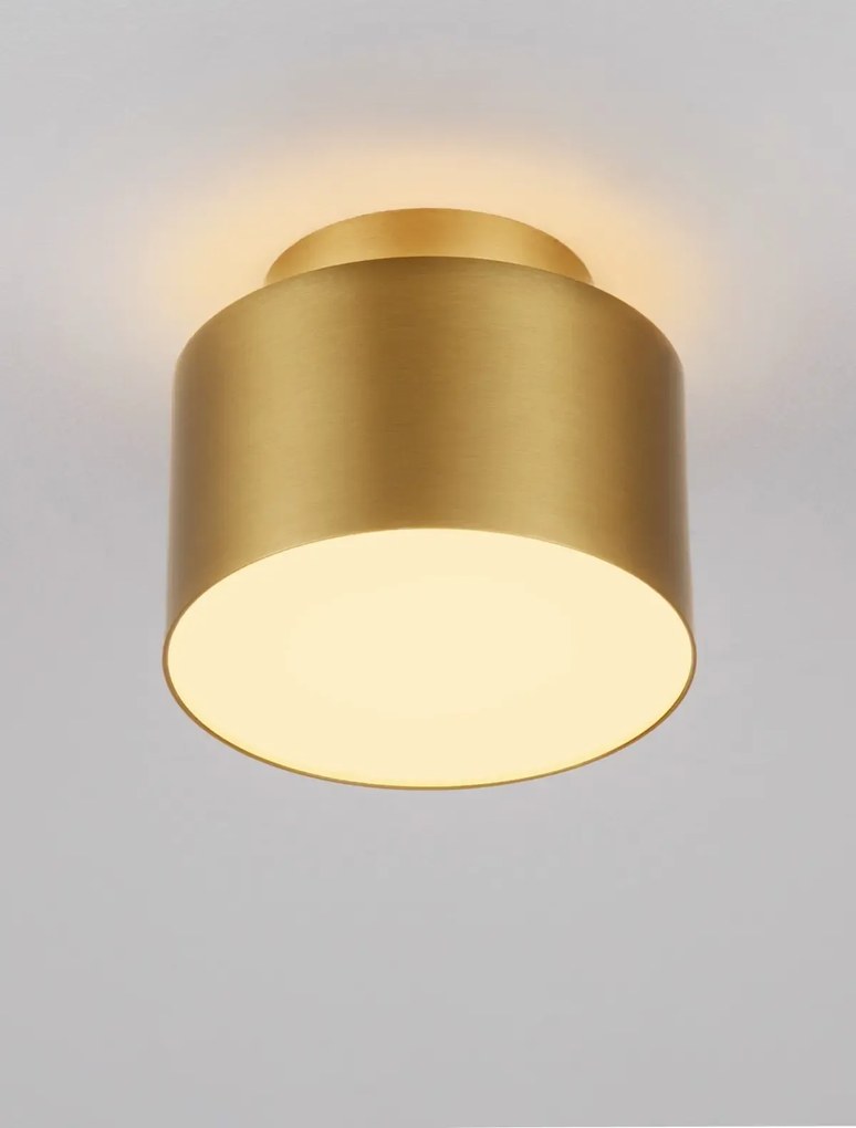 Minimalická bodová svítilna Ozen 11 Zlatá