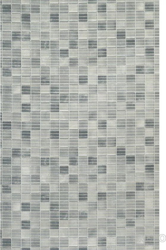 Breno Koupelnová pěnová předložka SOFTY-TEX 79847 šedé dlaždice, šíře 65 cm, Šedá