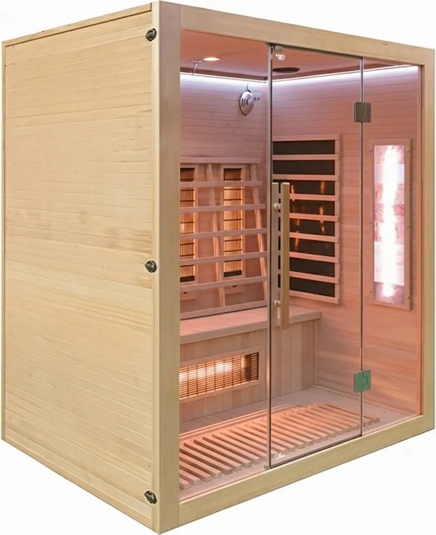 BPS-koupelny Infrasauna Relax 175x120, 4 osoby