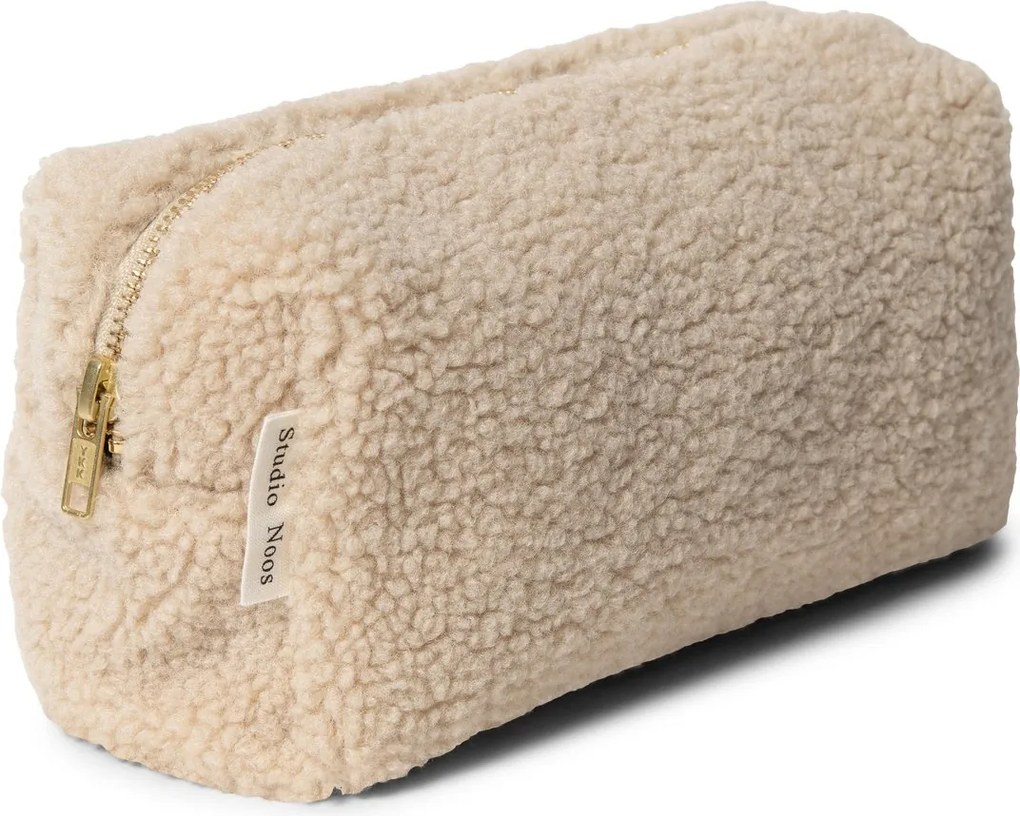 Studio Noos Kosmetická taška Pouch Teddy Ecru