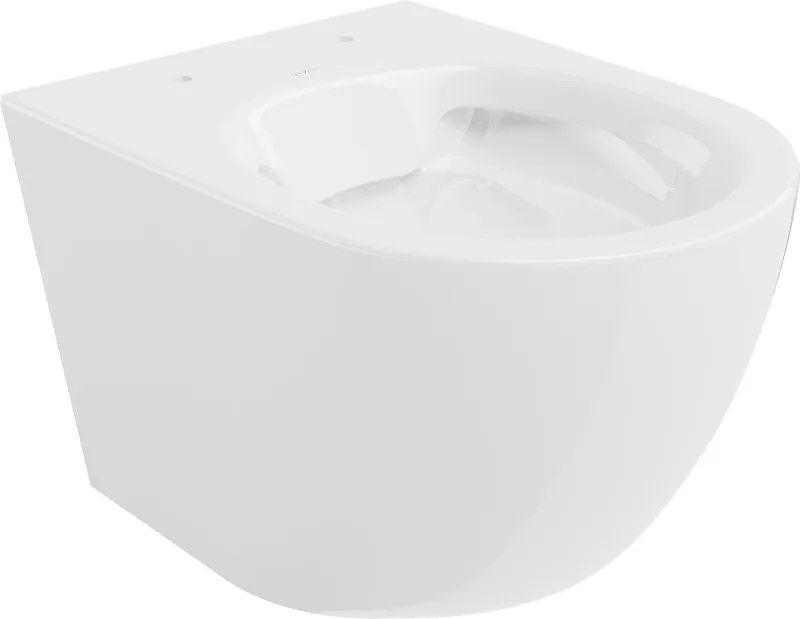 Mexen LENA Rimless, závěsná wc mísa 48 x 36 cm, bílá, 3322XX00