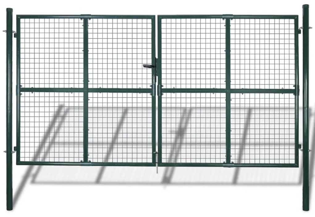 Zahradní pletivo branka plot dveře stěna mříž 300 x 175 cm 140925