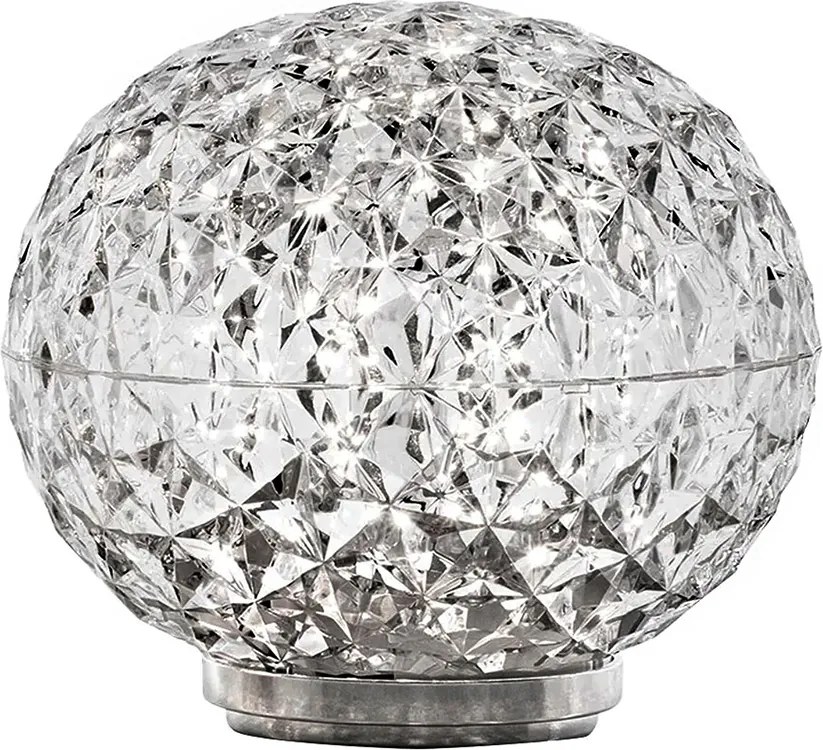 Výprodej Kartell designové stolní lampy Mini Planet - čirá/baterie