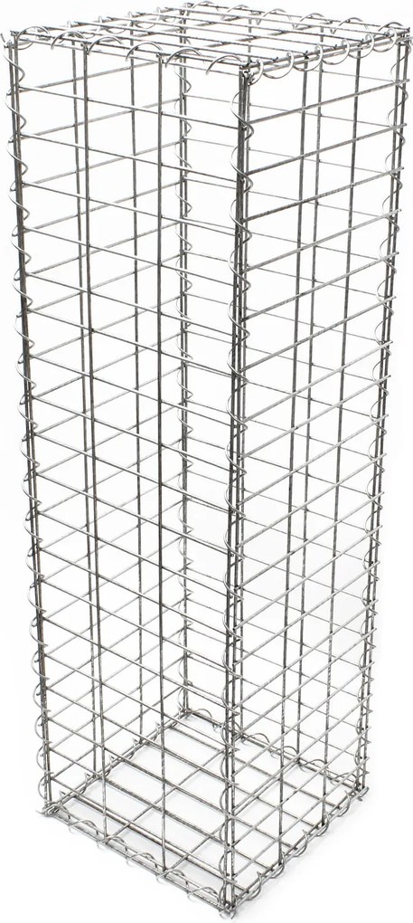 Gabionový koš Wiltec – 100 × 50 × 30 cm (61070)