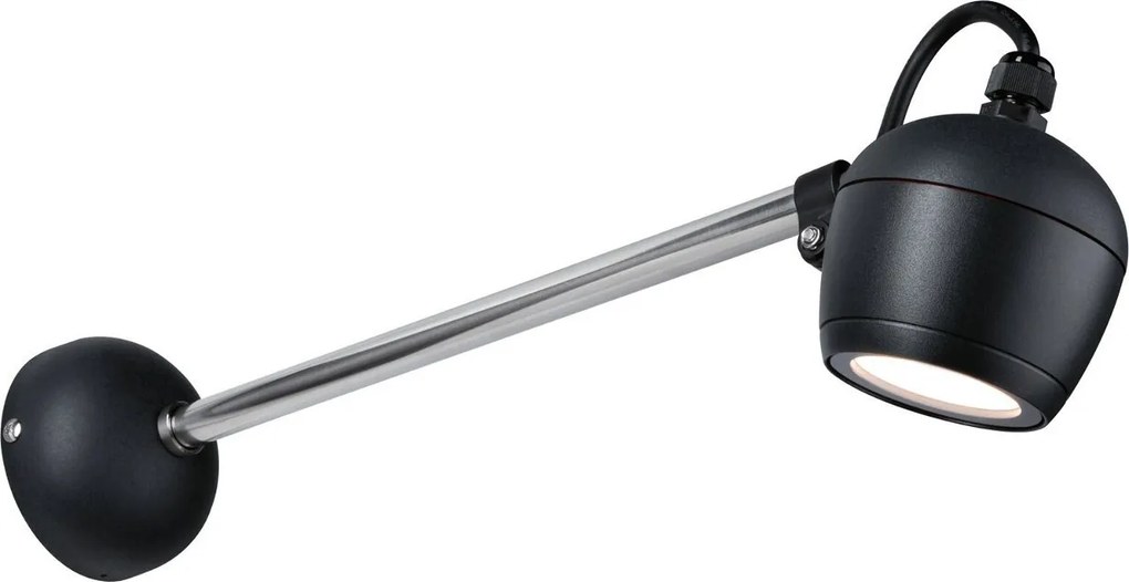 P 94773 LED venkovní nástěnné svítidlo Smart Home Zigbee Kikolo RGBW IP65 90mm RGBW+ 6,2W 230V antracit umělá hmota/hliník - PAULMANN